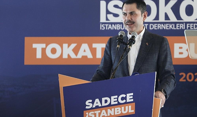 İBB Başkan adayı Murat Kurum İBB Başkan adayı Murat Kurum